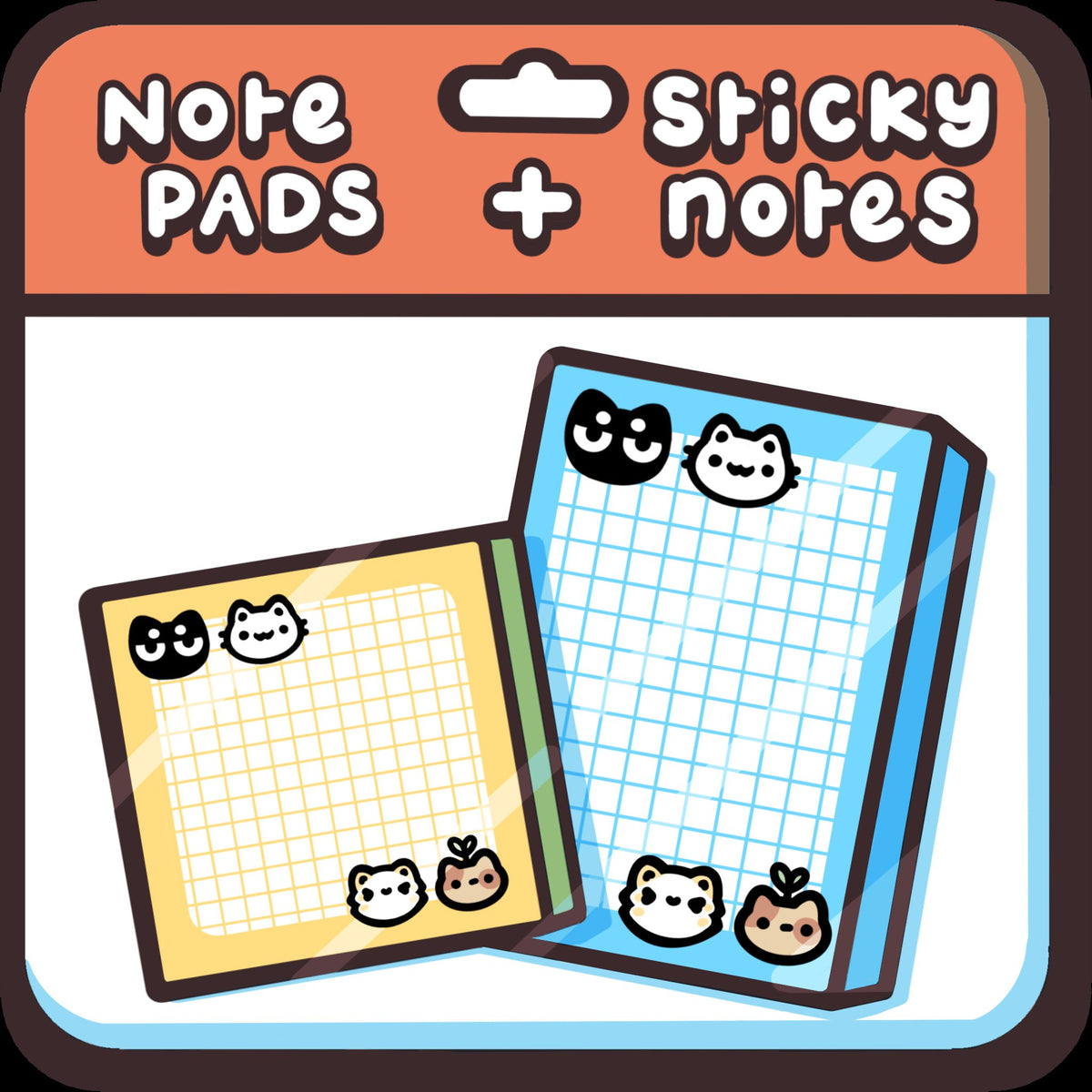 Notepads & Sticky Notes – Moody Cats Studio