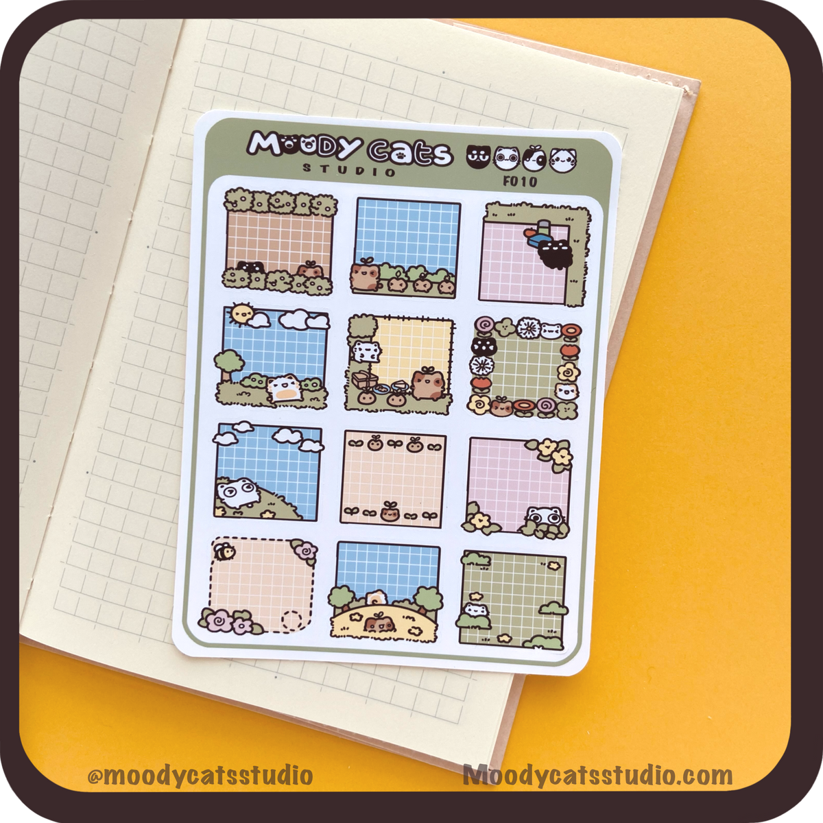 Spring Note Boxes – Moody Cats Studio