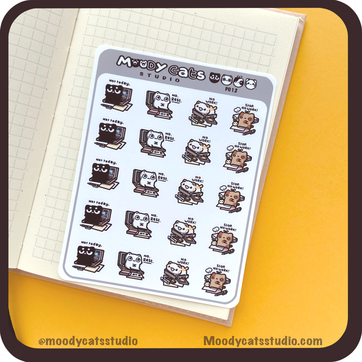 Cats Day Off – Moody Cats Studio